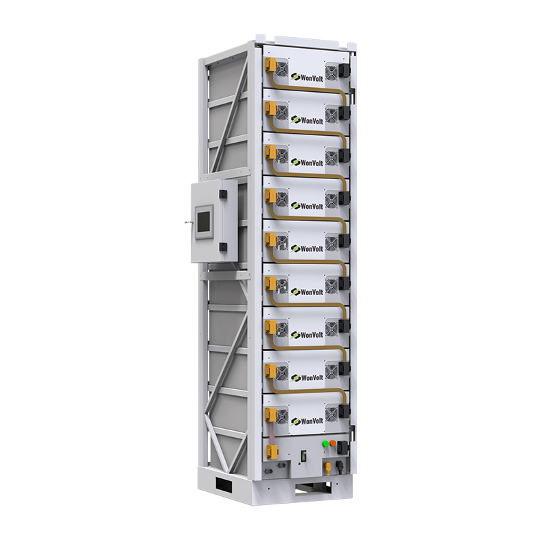 30-100kWh Lithium Battery Cluster 1C Discharge - WonVolt